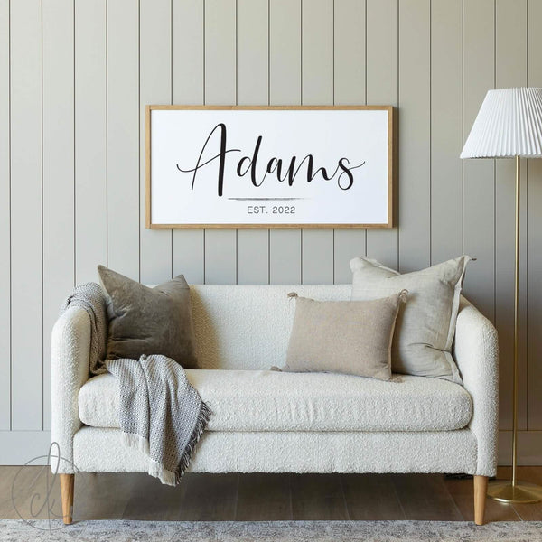 Family Name Signs For Sale | Personalized Family Name Signs | Cherie ...